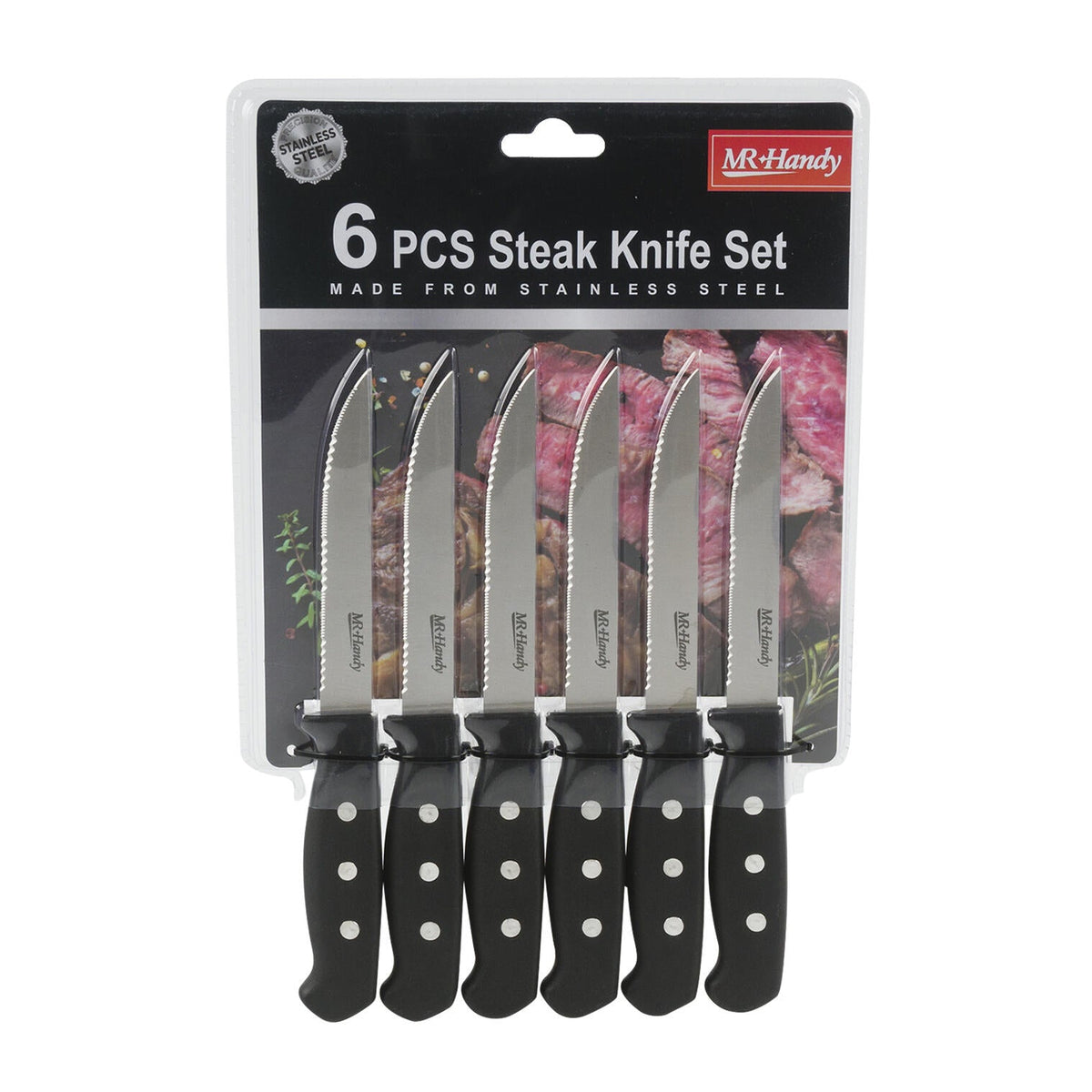 Mr. Handy Steak Knife Set 6pc (Pieces=24) – Mr. Handy Shop