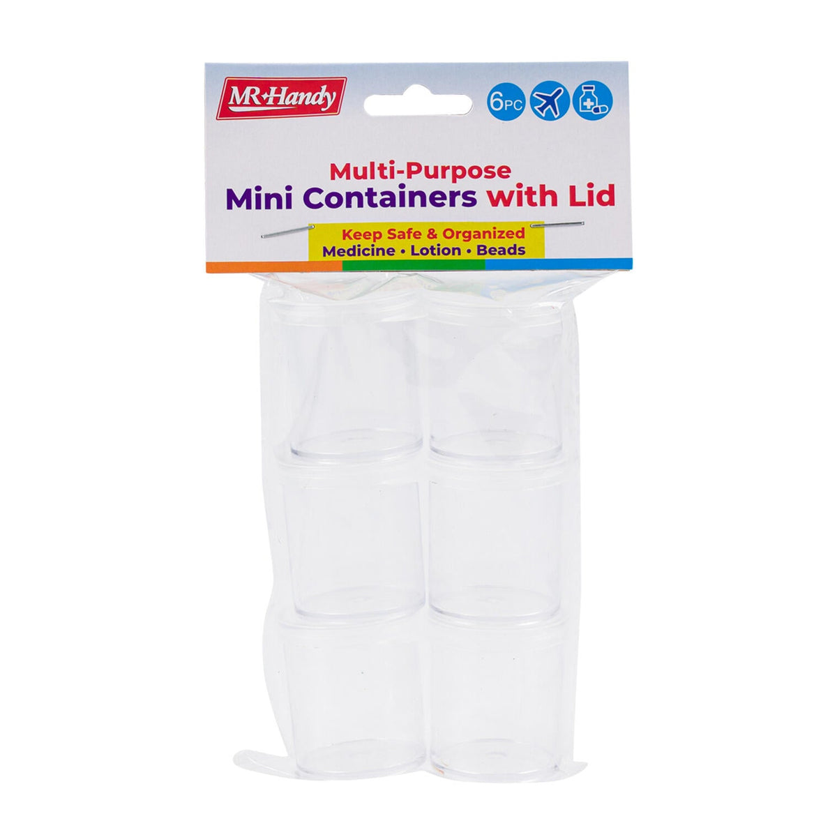 Mr. Handy Mini Container W/ Lid - 1.1" (Pieces=48) – Mr. Handy Shop